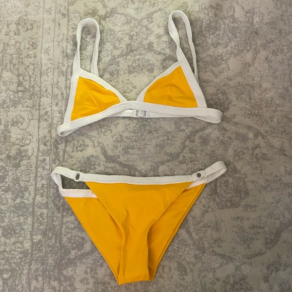 Medina Swimwear | Swim | Medina Swimwear Sunkiss Twotone Terrytrimmed ...